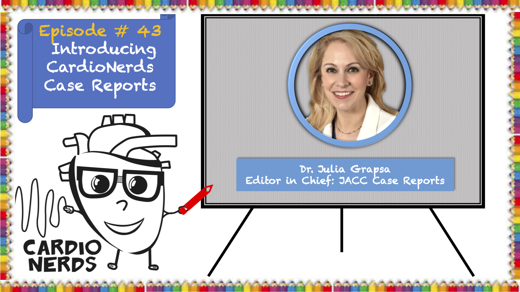 43. Introducing CardioNerds Case Reports - with Dr. Julia Grapsa